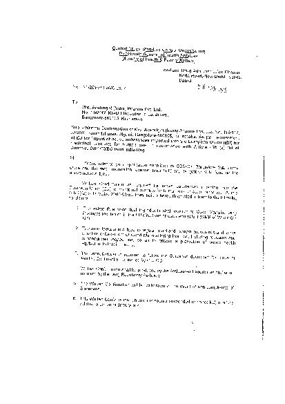 API EU Written Confirmation | Erlotinib Hydrochloride IH | M/s ...