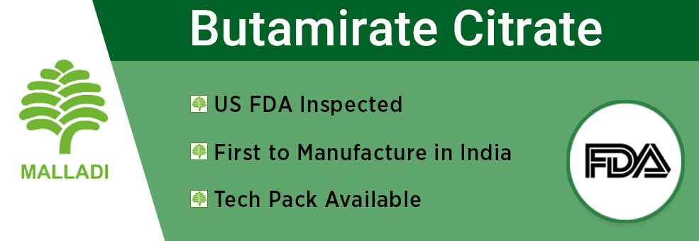 Butamirate Citrate API Manufacturers | Suppliers | Drug Master Files ...