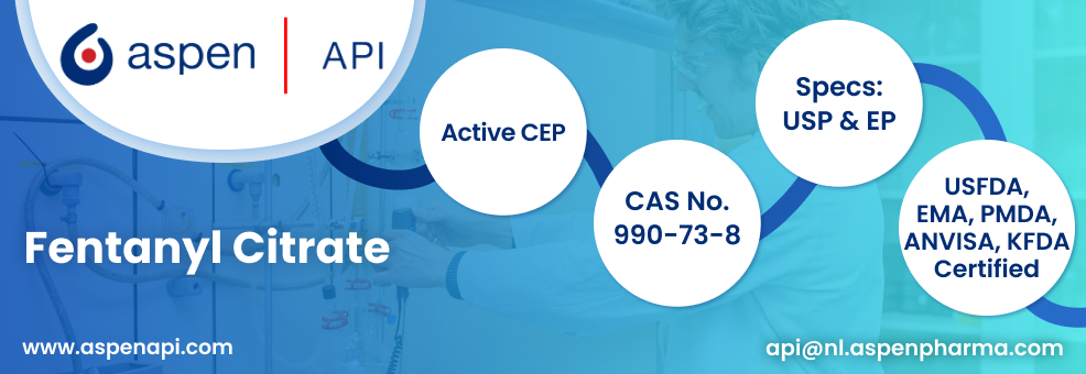 Fentanyl Citrate API Manufacturers | Suppliers | Drug Master Files (DMF ...