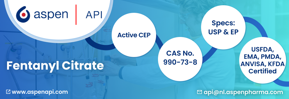 Fentanyl Citrate - Uses, DMF, Dossier, Manufacturer, Supplier ...