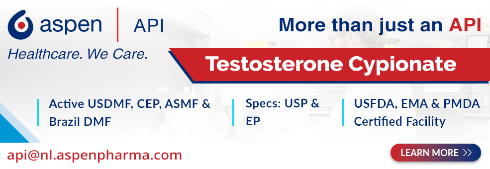 Testosterone Cypionate API Manufacturers | Suppliers | Drug Master ...