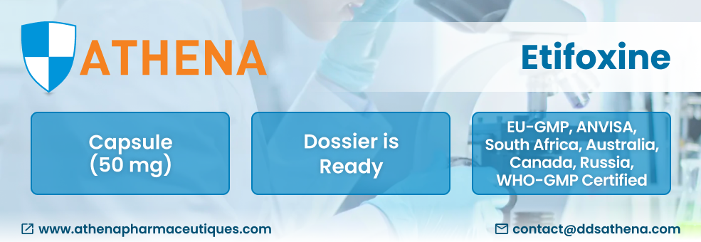 Etifoxin API Manufacturers | Suppliers | Drug Master Files (DMF) | CEP ...