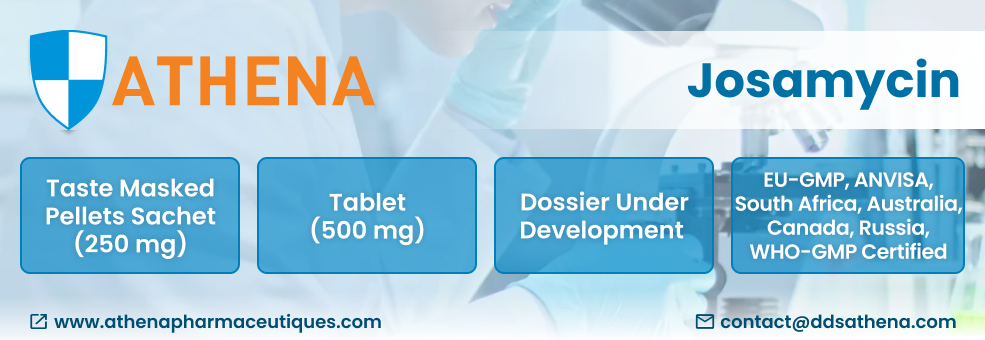 Josamycin API Manufacturers | Suppliers | Drug Master Files (DMF) | CEP ...
