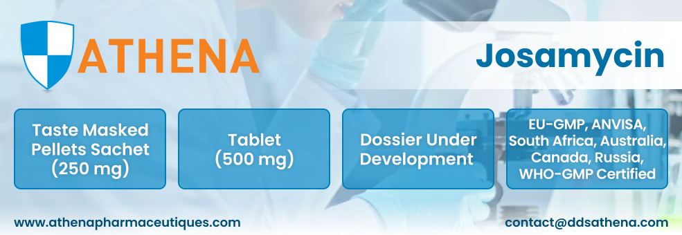Josamycin API Manufacturers | Suppliers | Drug Master Files (DMF) | CEP ...