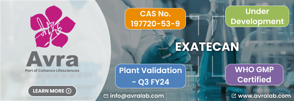 Exatecan - Uses, DMF, Dossier, Manufacturer, Supplier, Licensing ...