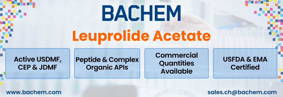 Leuproreline Acetate API Manufacturers | Suppliers | Drug Master Files ...