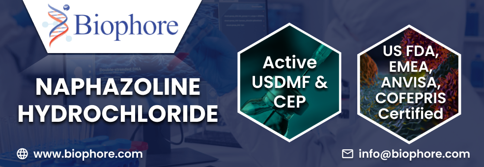 Naphazoline Hydrochloride API Manufacturers | Suppliers | Drug Master ...