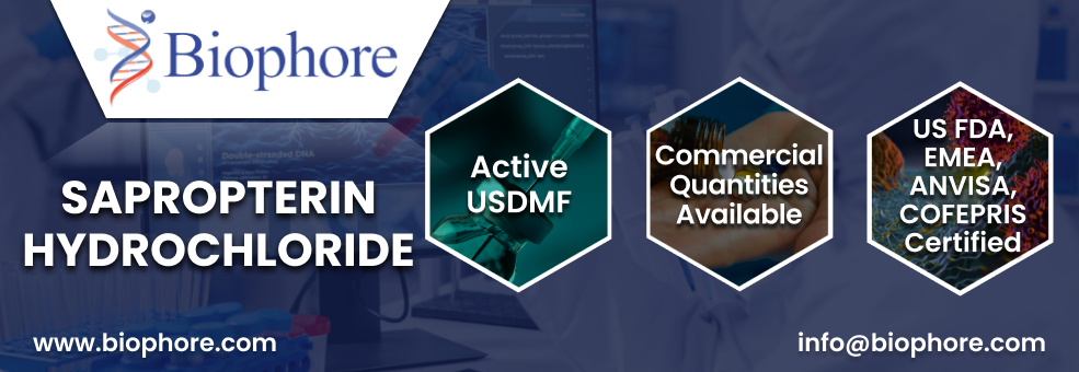 SAPROPTERIN HYDROCHLORIDE - Uses, DMF, Dossier, Manufacturer, Supplier, Licensing, Distributer ...