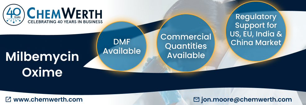 Milbemycin Oxime API Manufacturers | Suppliers | Drug Master Files (DMF ...