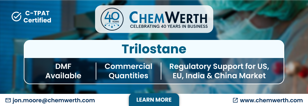 Trilostane - Uses, DMF, Dossier, Manufacturer, Supplier, Licensing ...