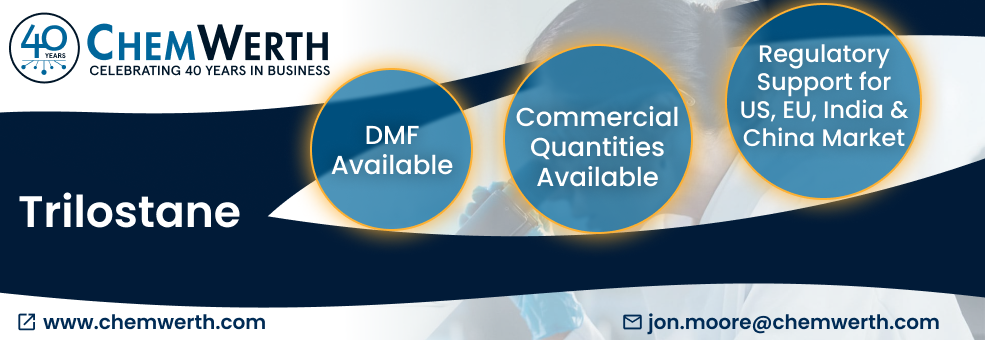 Trilostane - Uses, DMF, Dossier, Manufacturer, Supplier, Licensing ...