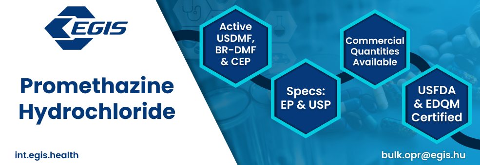 Promethazine Hydrochloride API Manufacturers | Suppliers | Drug Master ...