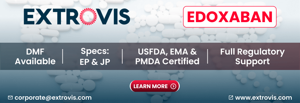 Edoxaban | API DMFs | US Drug Master File (DMF) Details | Pharmacompass.com