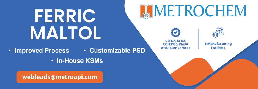 Ferric maltol - Uses, DMF, Dossier, Manufacturer, Supplier, Licensing ...