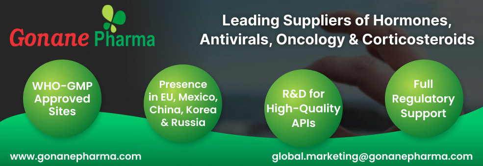 Gonane Pharma DMF, CEP, Written Confirmations, FDF, Prices, Patents ...