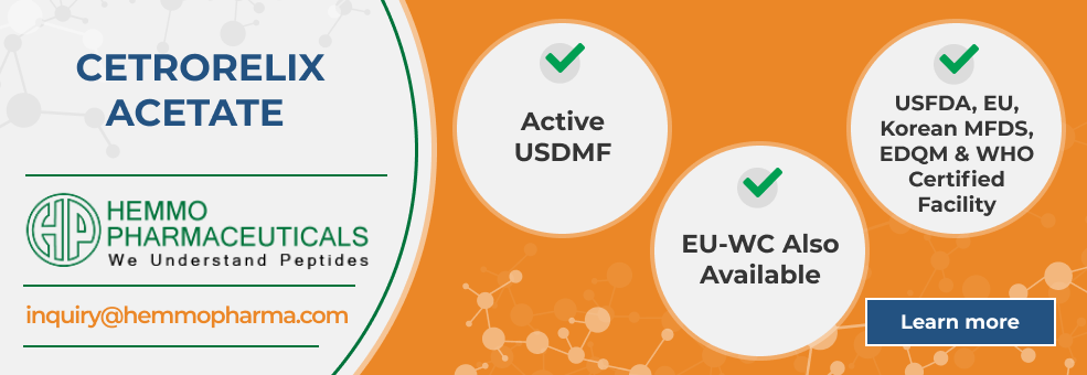 Cetrorelix Acetate API Manufacturers | Suppliers | Drug Master Files ...