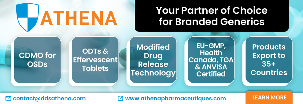 Athena Pharmaceutiques DMF, CEP, Written Confirmations, FDF, Prices ...