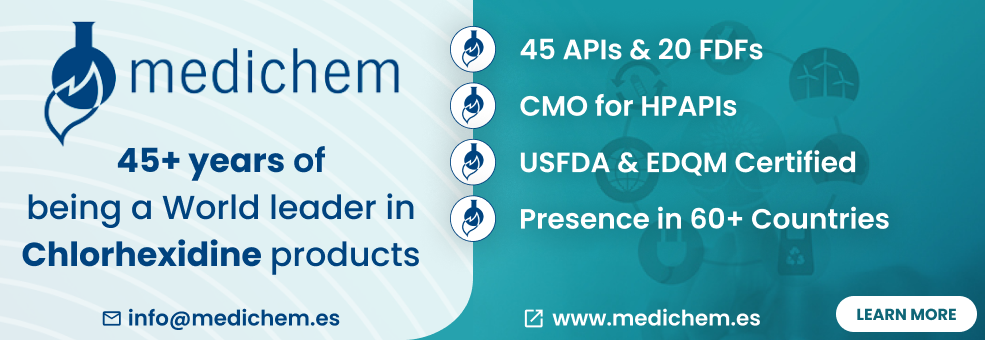 Medichem S.A DMF, CEP, Written Confirmations, FDF, Prices, Patents ...