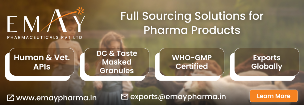 Emay Pharmaceuticals DMF, CEP, Written Confirmations, FDF, Prices ...