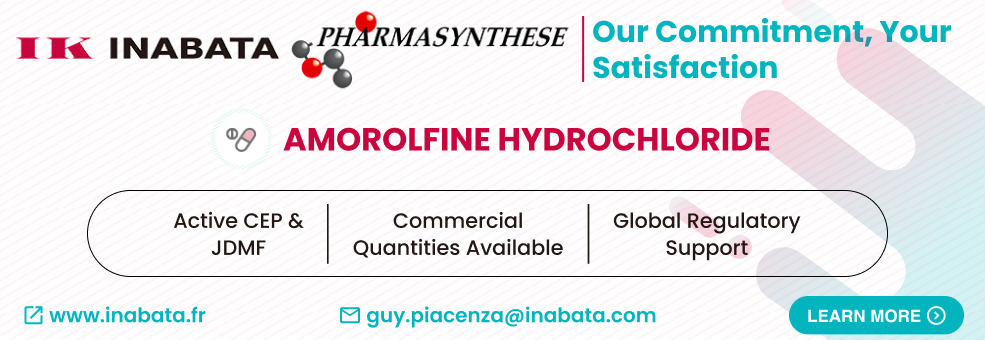 Amorolfine Hydrochloride API Manufacturers | Suppliers | Exporters | Pharmacompass.com