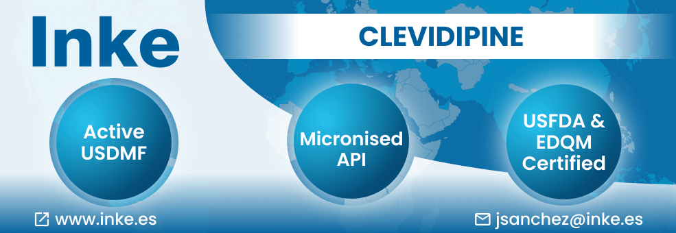 Clevidipine - Uses, DMF, Dossier, Manufacturer, Supplier, Licensing ...