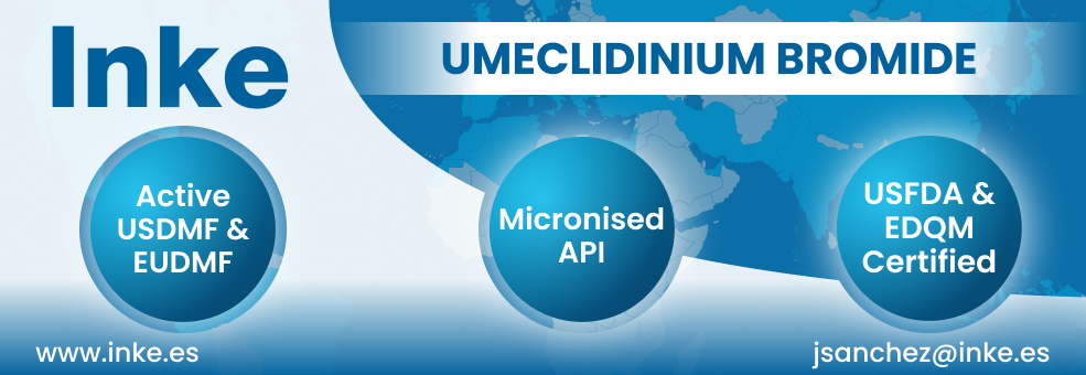 Umeclidinium Bromide API Manufacturers | Suppliers | Drug Master Files ...