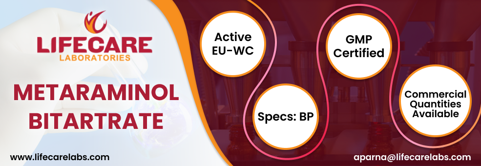 Metaraminol bitartrate - Uses, DMF, Dossier, Manufacturer, Supplier ...