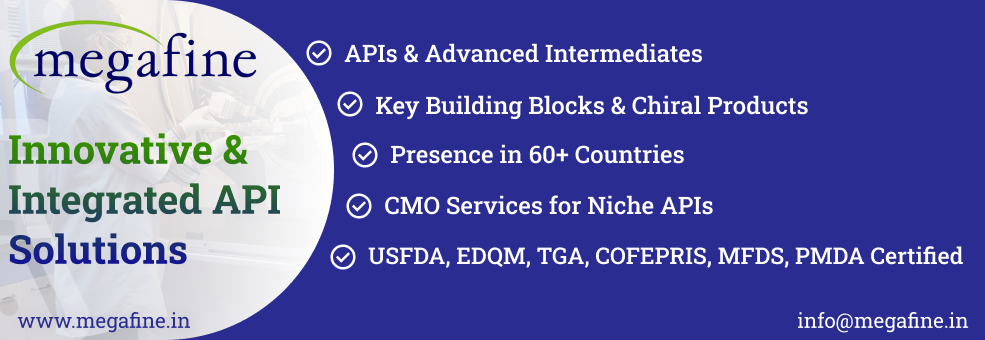 Megafine Pharma P Limited DMF, CEP, Written Confirmations, FDF, Prices ...