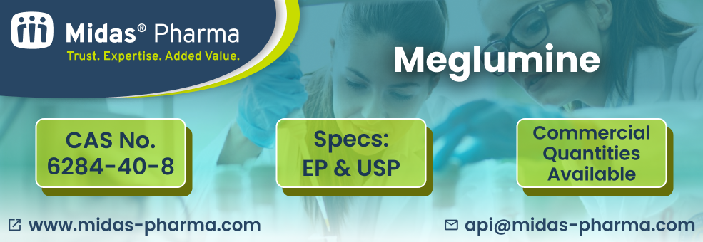 Meglumine API Manufacturers | Suppliers | Drug Master Files (DMF) | CEP ...