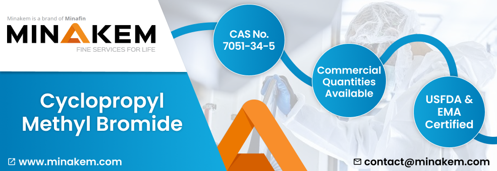 Cyclopropyl Methyl Bromide | Manufacturers | Suppliers | Exporters ...