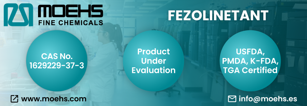 Fezolinetant - Uses, DMF, Dossier, Manufacturer, Supplier, Licensing ...