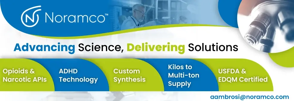 Noramco DMF, CEP, Written Confirmations, FDF, Prices, Patents, Patents ...