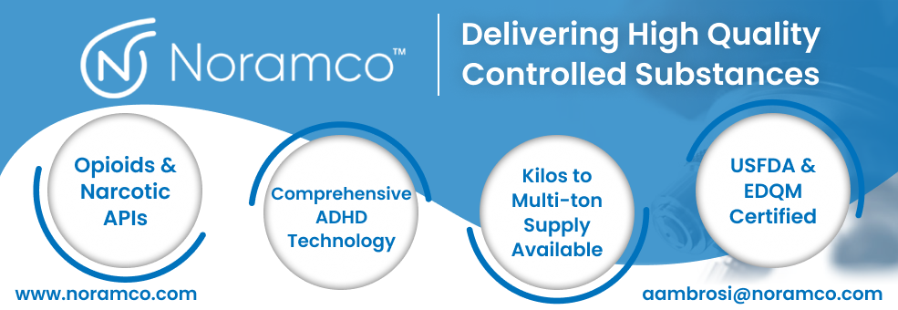 Noramco DMF, CEP, Written Confirmations, FDF, Prices, Patents, Patents ...
