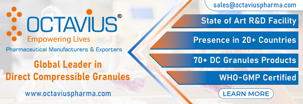 OCTAVIUS PHARMA PVT. LTD DMF, CEP, Written Confirmations, FDF, Prices ...