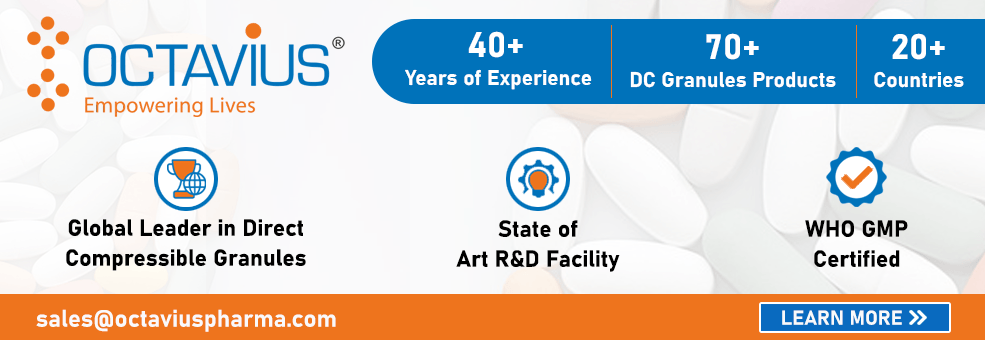 OCTAVIUS PHARMA PVT. LTD DMF, CEP, Written Confirmations, FDF, Prices ...