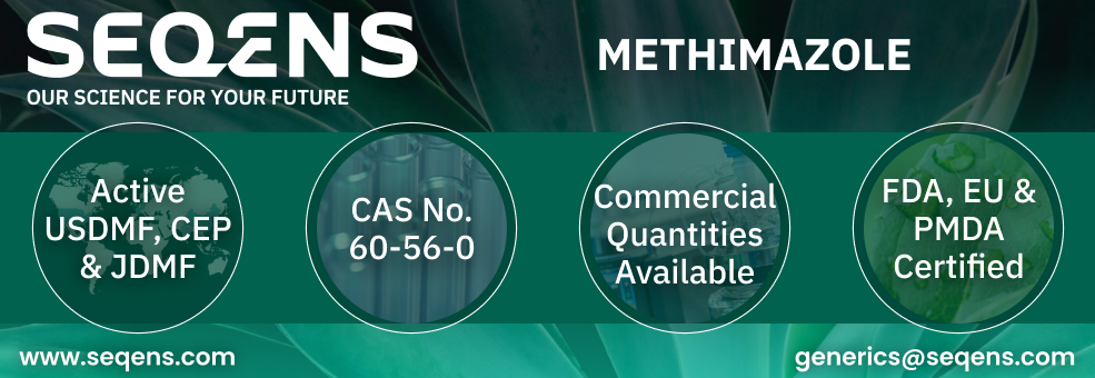 Methimazole API Manufacturers | Suppliers | Drug Master Files (DMF ...