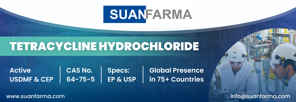 Tetracycline Hydrochloride API Manufacturers | Suppliers | Drug Master ...