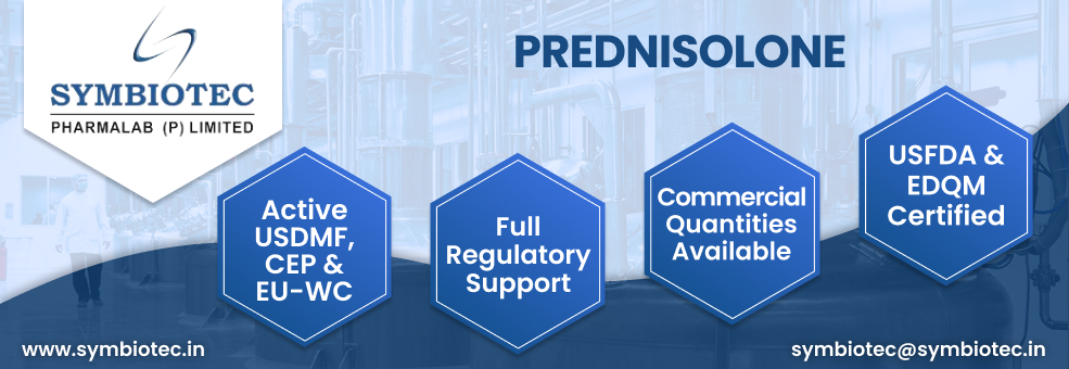 Prednisolone API Manufacturers | Suppliers | Drug Master Files (DMF ...
