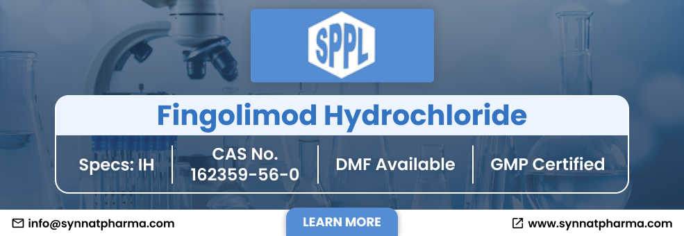 Fingolimod Hydrochloride API Manufacturers | Suppliers | Drug Master ...