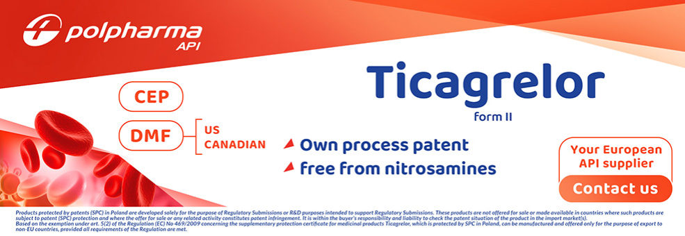 Ticagrelor API Manufacturers | Suppliers | Drug Master Files (DMF ...