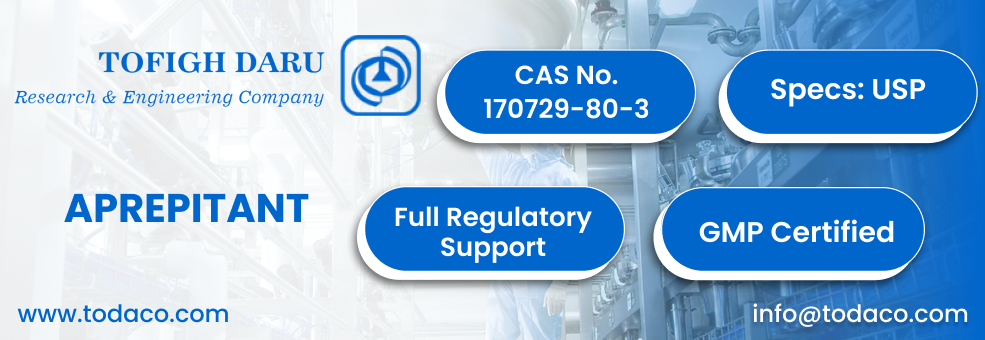 Aprepitant API Manufacturers | Suppliers | Drug Master Files (DMF ...