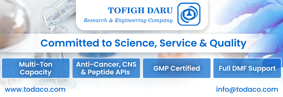 Tofigh Daru DMF, CEP, Written Confirmations, FDF, Prices, Patents ...