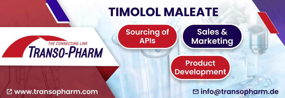 Timolol Maleate API Manufacturers | Suppliers | Drug Master Files (DMF ...