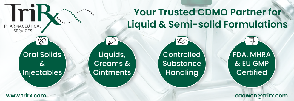 TriRx Pharmaceutical Services DMF, CEP, Written Confirmations, FDF ...