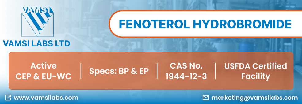 Fenoterol Bromide | Drug Information, Uses, Side Effects, Chemistry ...