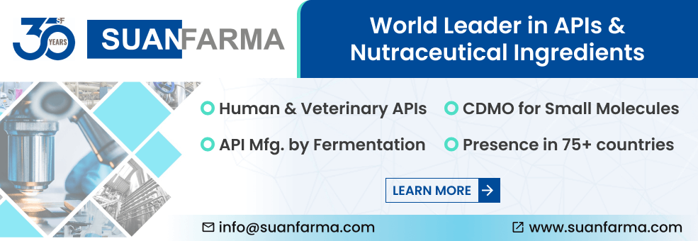 SUANFARMA DMF, CEP, Written Confirmations, FDF, Prices, Patents ...