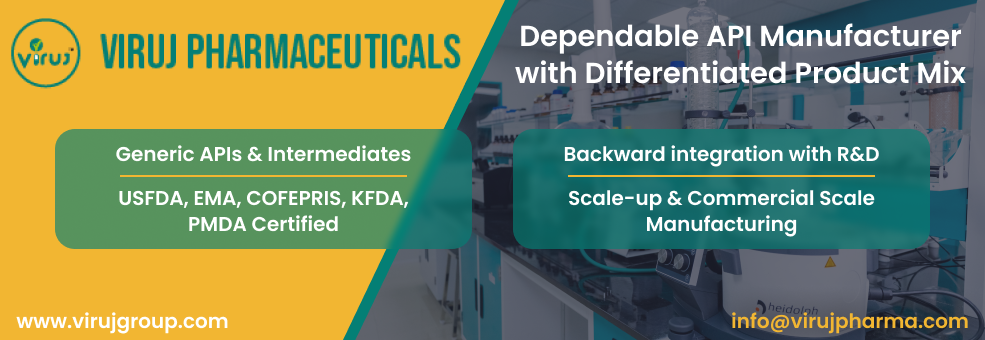 Viruj Pharmaceuticals Pvt. Ltd DMF, CEP, Written Confirmations, FDF ...