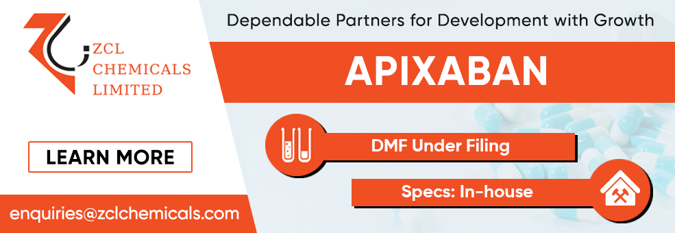 Apixaban API Manufacturers | Suppliers | Drug Master Files (DMF) | CEP ...