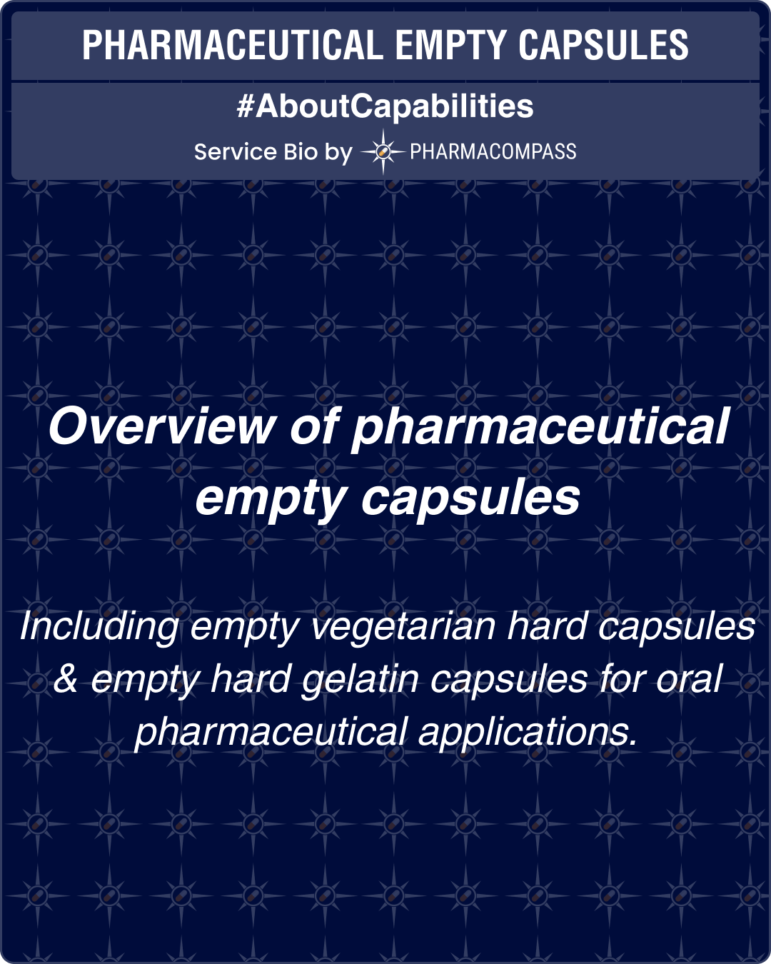 Empty Capsules | Hard Gelatin Capsules & Vegetarian Capsules
