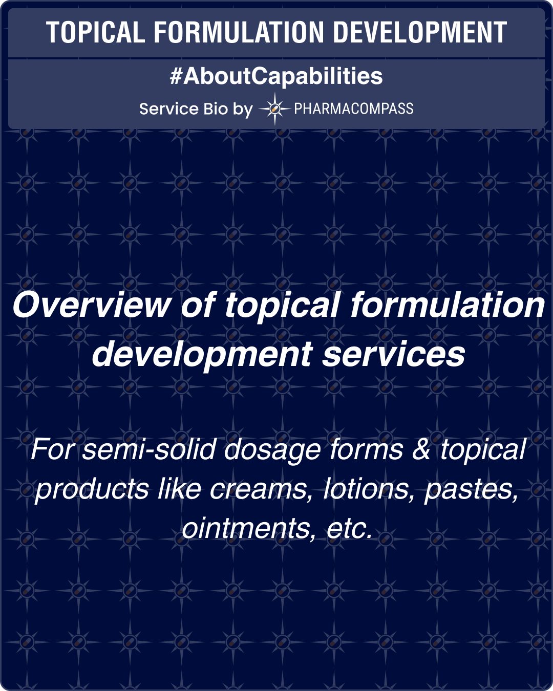 Topical Delivery | Semisolid Dosage Form Development | CDMO
